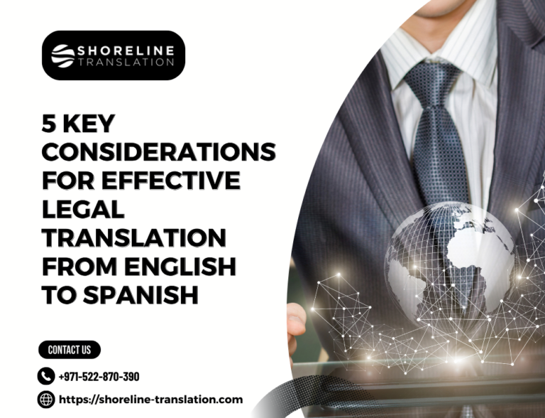 5 Key Considerations for Effective Legal Translation from English to ...